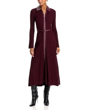 Simkhai Ismelle Collared Midi Dress