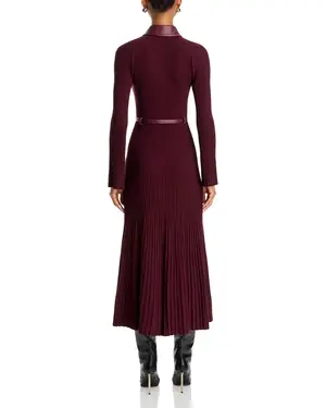 Simkhai Ismelle Collared Midi Dress