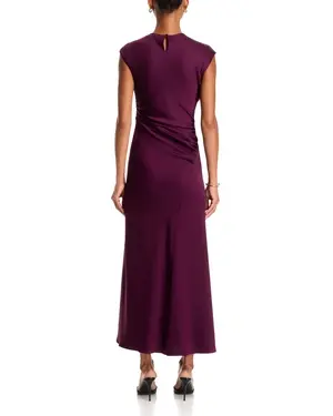 Simkhai Burke Sleeveless Draped Maxi Dress