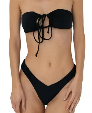 BRIGHT SWIMWEAR Ivy Bottom - Black