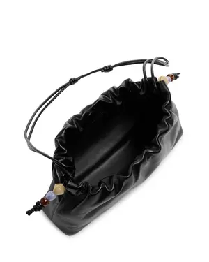 REFORMATION Solene Small Leather Pouch Shoulder Bag