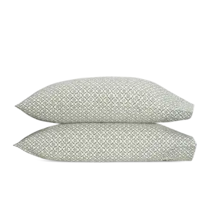 MATOUK Laksha Pillowcase Pair - Percale