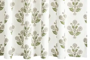 MATOUK Schumacher Dalila Shower Curtain - Pebble