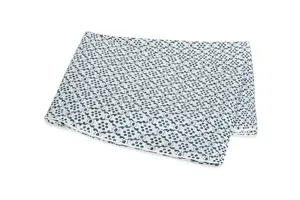 MATOUK Schumacher Laksha Flat Bed Sheet Indigo
