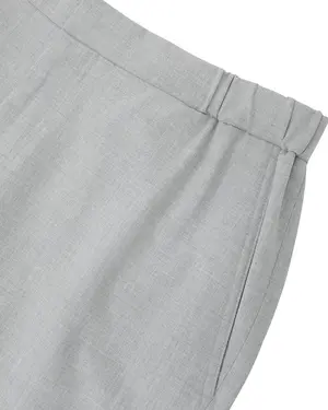REISS 8.7" Drawstring Chino Shorts - Soft Grey