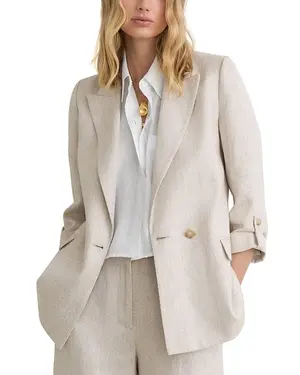 Petite Double-Breasted Blazers
