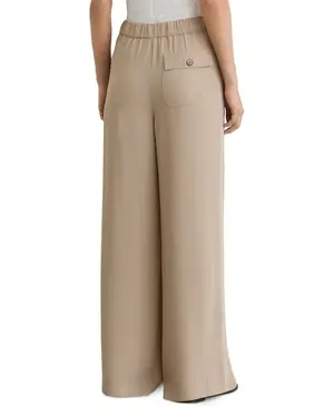 REISS Petite Aimee Wide Leg Pants