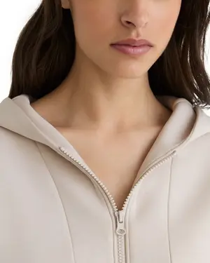 REISS Lockie Half Zip Hoodie