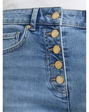 REISS Petites Lana High Rise Straight Jeans
