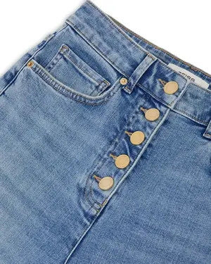 REISS Petites Lana High Rise Straight Jeans