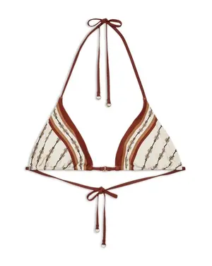 REISS Tina Triangle Bikini Top
