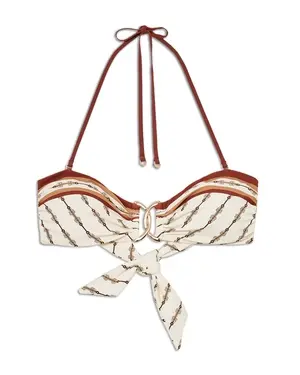 REISS Johannah Bandeau Bikini Top
