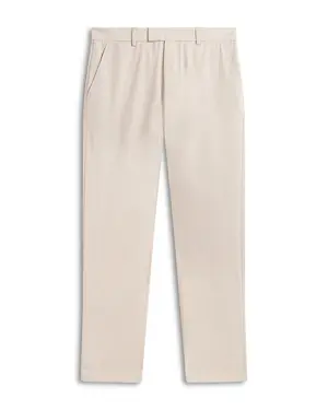 Ted Baker London Mobedo Slim Fit Houndstooth Cotton Blend Pants