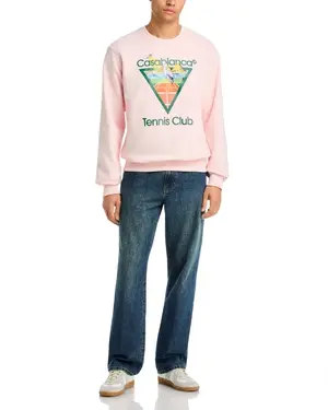 Casablanca Tennis Club Cotton Sweatshirt