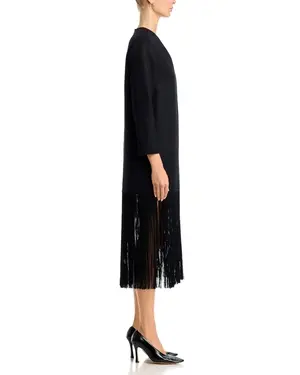 BY MALENE BIRGER Mella Drop Waist Fringe Dress