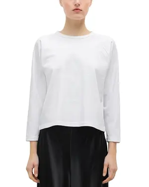 LESET Margo Baseball Tee - White
