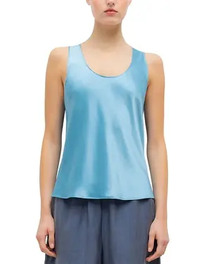 LESET Barb Bias Tank Top - Skye