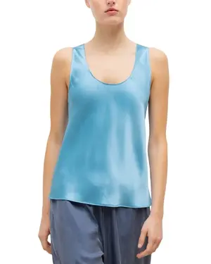LESET Barb Bias Tank Top