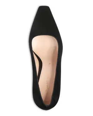 STUART WEITZMAN Stassi Suede Pumps