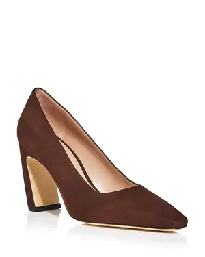 Stuart Weitzman Almond Toe Pumps