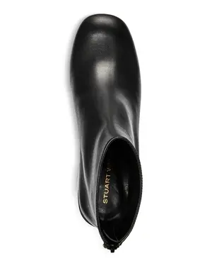 STUART WEITZMAN Bacari Leather Ankle Boots