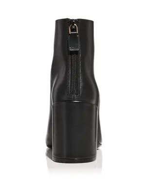 STUART WEITZMAN Bacari Leather Ankle Boots