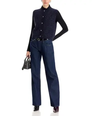 Kobi Halperin Lilah Sleeveless Button Front Sweater