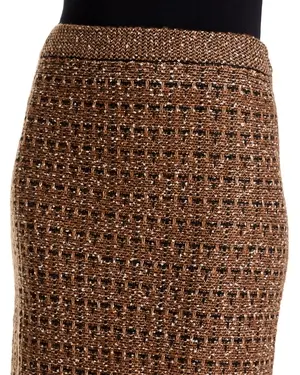 Kobi Halperin Juliette Tweed Pencil Skirt
