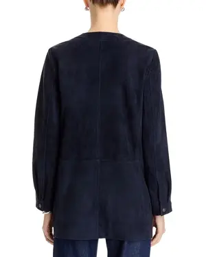 Kobi Halperin Linda Collarless Leather Jacket