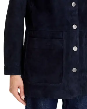 Kobi Halperin Linda Collarless Leather Jacket