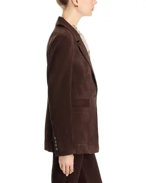 Kobi Halperin Claudia Notch Lapel Leather Jacket