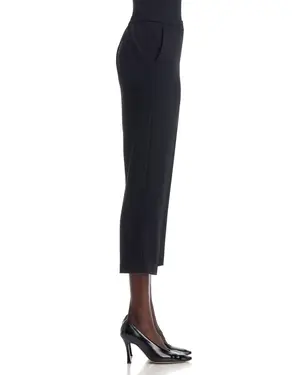 Kobi Halperin Aubree Mid Rise Crop Pants - Black