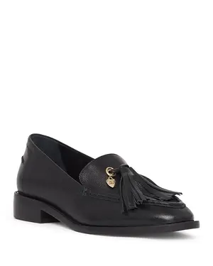 Cinq À Sept Remi Leather Tassel Loafers - Black