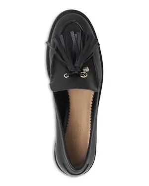 Cinq À Sept Remi Leather Tassel Loafers - Black