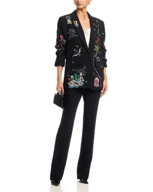 Cinq À Sept Starry Scribbles Kelsa Blazer