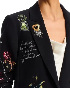 Cinq À Sept Starry Scribbles Kelsa Blazer