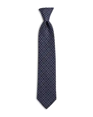 BOSS Classic Geometric Grid Tie