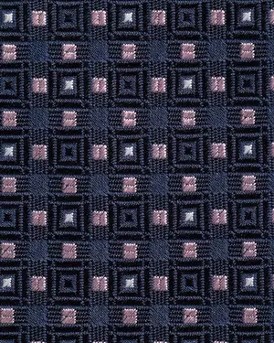 BOSS Classic Geometric Grid Tie