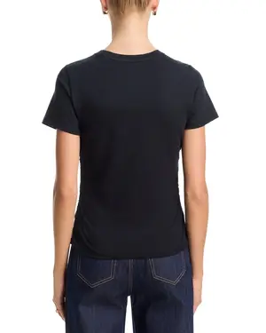 Cinq À Sept Jasper Button Shoulder Tee