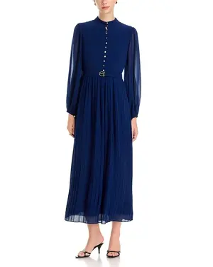 Elie Tahari Adira Belted Dress - Jaden Twil