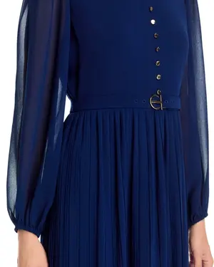 Elie Tahari Adira Belted Dress