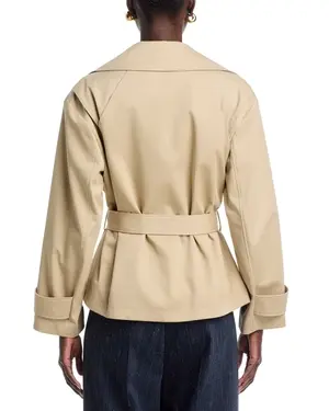 Hugo Boss Cinina Belted Cotton Jacket