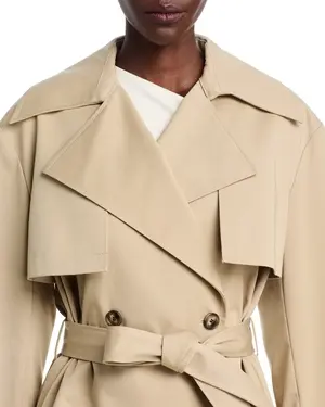 Hugo Boss Cinina Belted Cotton Jacket