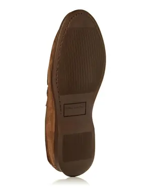 To Boot New York Kendall Leather Slip On Loafers - Chocolate