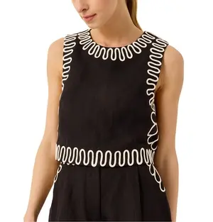 MARIE OLIVER Davis Cropped Top