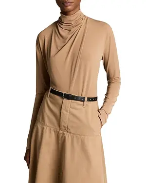 Vince Draped Cowl Neck Top - Carmello