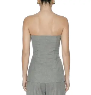 Ronny Kobo Nessa Strapless Top