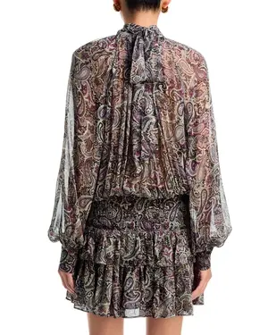Ronny Kobo Tonchi Blouson Mini Dress
