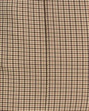 Vince Niki Mid Rise Plaid Pants
