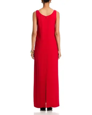 Lafayette 148 New York Sleeveless Maxi Dress